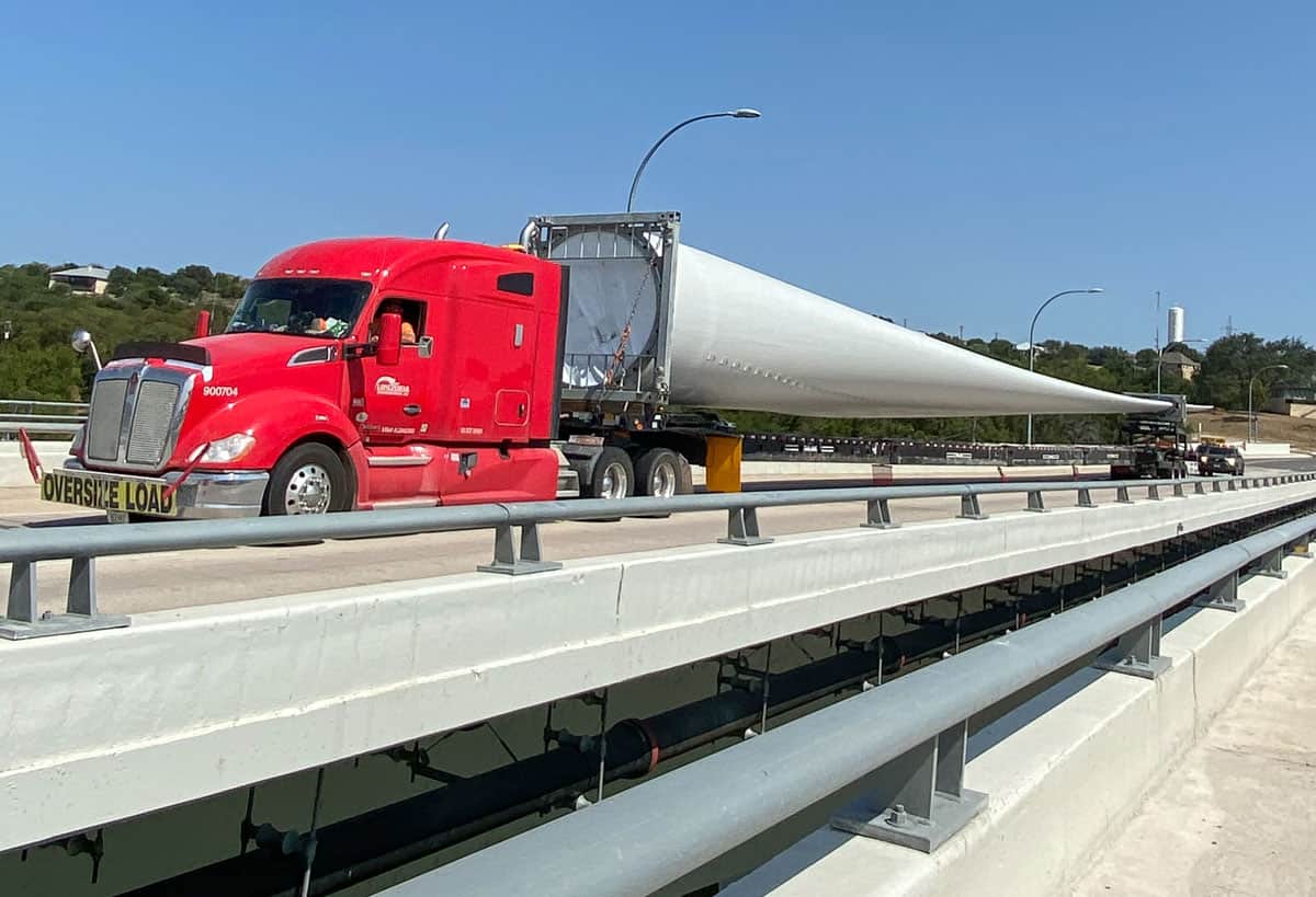 Wind Turbine Transport Guide | Costs & Methods | VeriTread