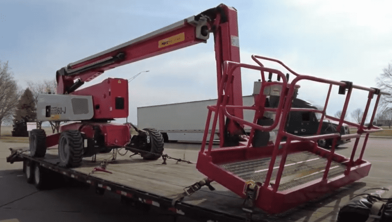 How To Transport A Boom Lift Guide | Load, Secure & Ship | VeriTread